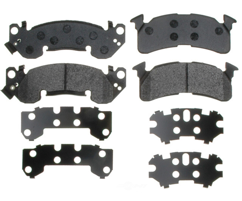 Disc Brake Pad Set-Advanced Technology Metallic Disc Brake Pad ...
