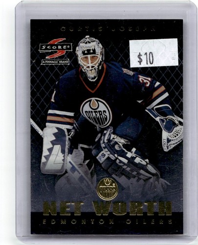 1997-98 Score Net Worth Curtis Joseph Edmonton Oilers #5 | eBay