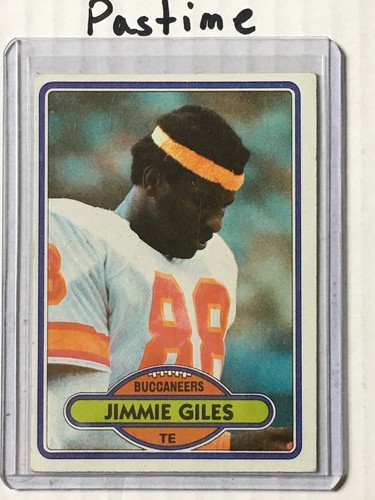 1980 Topps Jimmie Giles #131 Tampa Bay Buccaneers | eBay