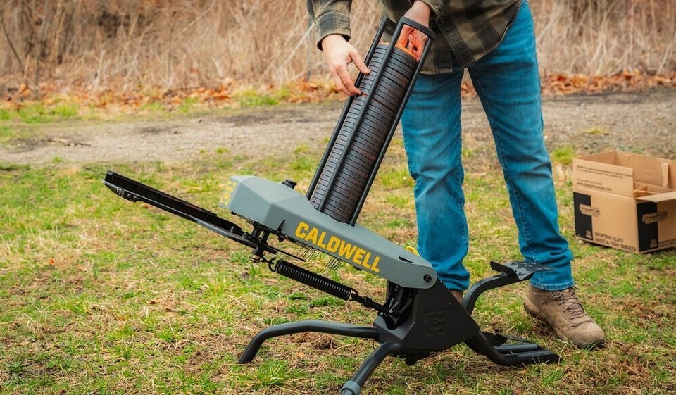 Caldwell Claymore 50 Clay Pigeon Target Thrower Foot Operated Clay ...