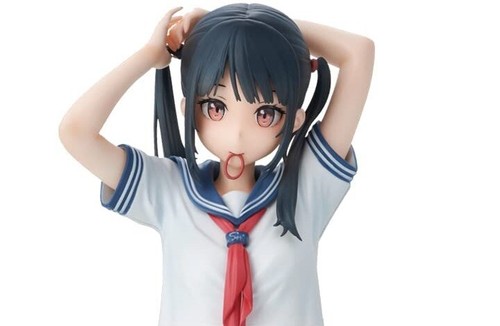 UNION CREATIVE KANTOKU Sailor fuku no mannaka 28cm PVC Figure w ...