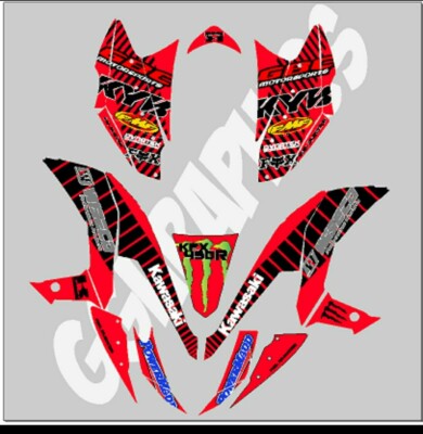 Kawasaki KFX 450R Graphics Kit | eBay