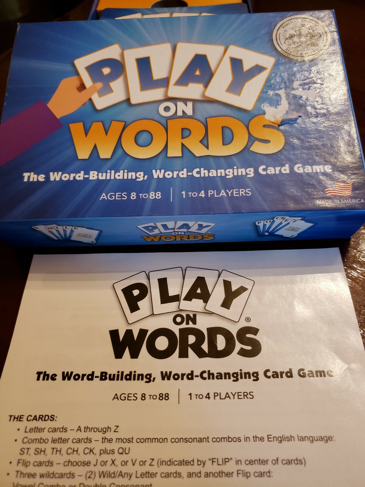 2016 Play On Words The Word-Building, Word-Changing Card Game | eBay