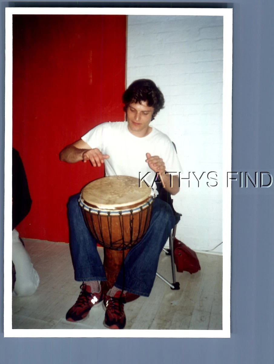 Drum Bongo Guy Playing