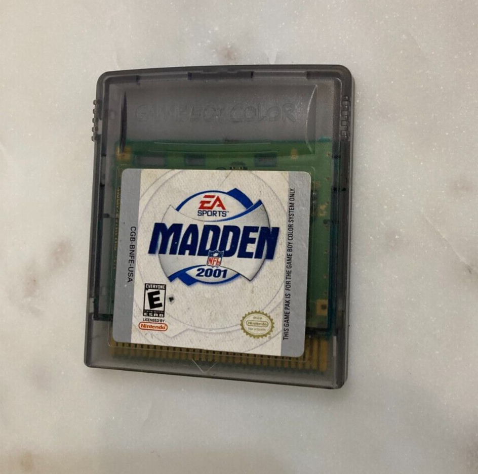 Madden 2001 | Gameboy Color | Cartridge Only 14633142495| eBay