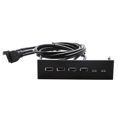 5.25 inch computer front panel with 2 USB3.0 2 USB2.0 function bay ...