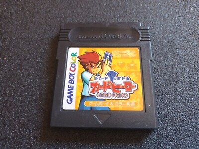 Nintendo game boy color jap j japan card hero | eBay