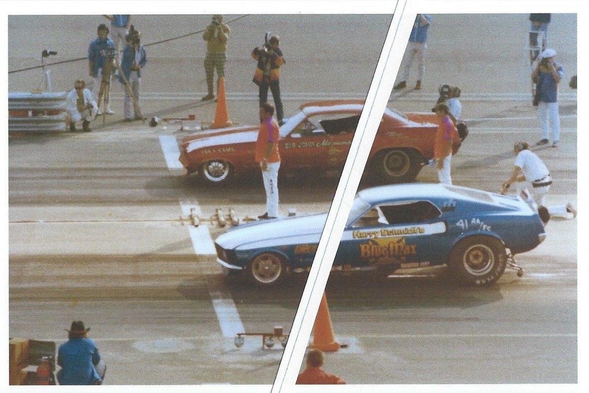 Vintage NHRA Drag Racing-Harry Schmidt's "Blue Max" vs Big John ...