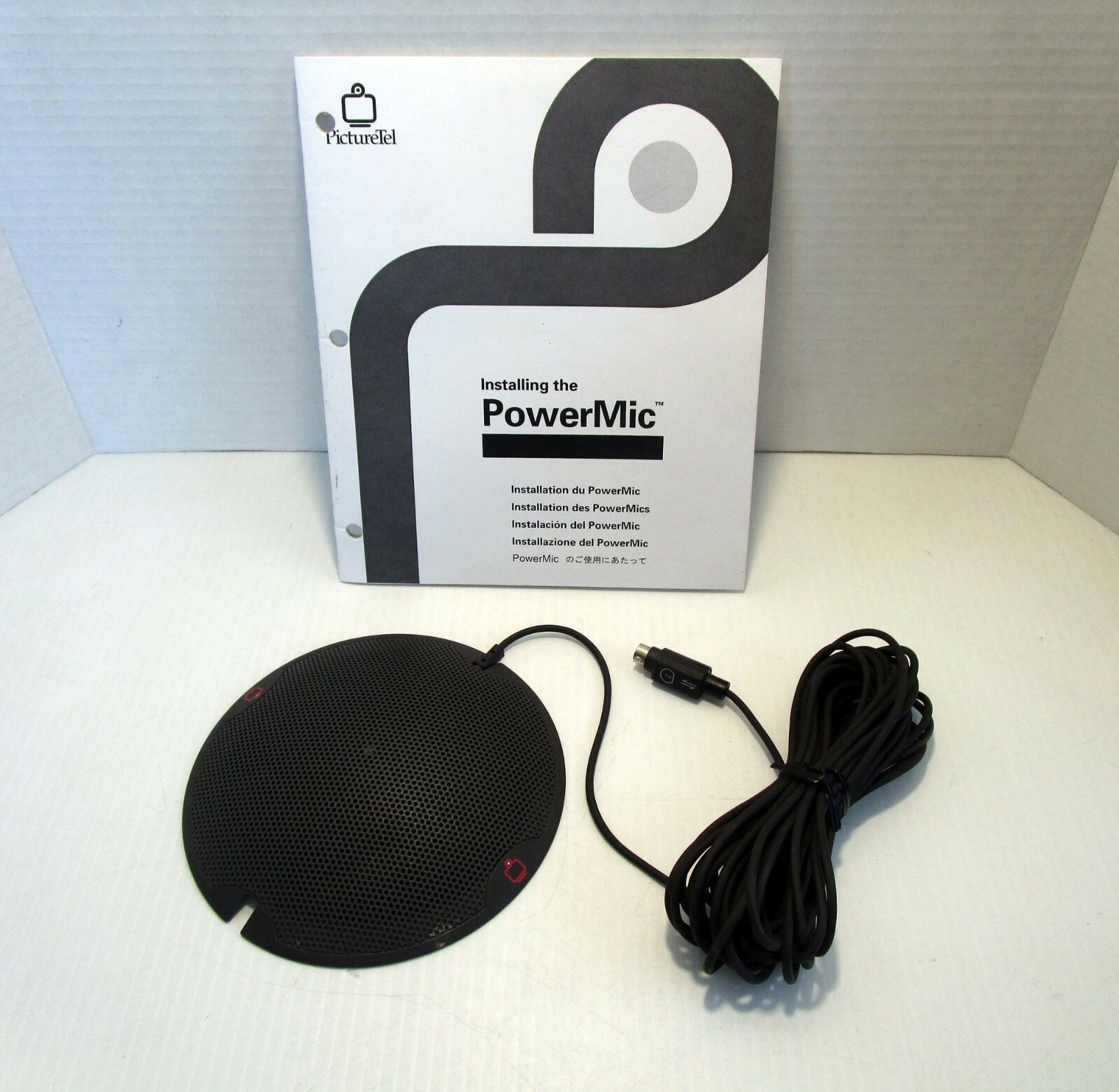 PICTURETEL PowerMic Microphone MIC-1 For iPower 9000 Video Conference ...