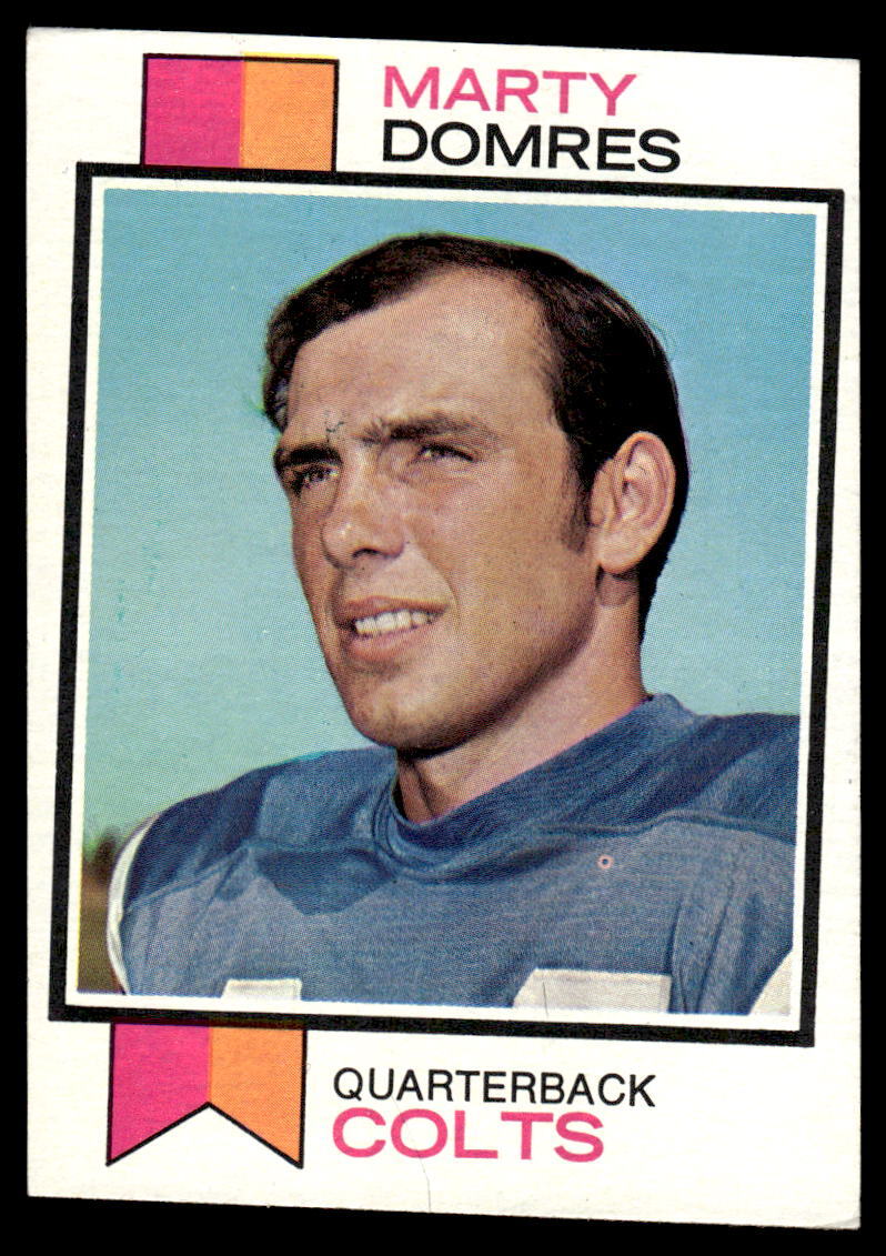 1973 Topps Marty Domres #469 Baltimore Colts Football Card | eBay