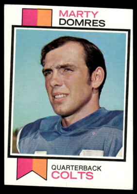 1973 Topps Marty Domres #469 Baltimore Colts Football Card | eBay