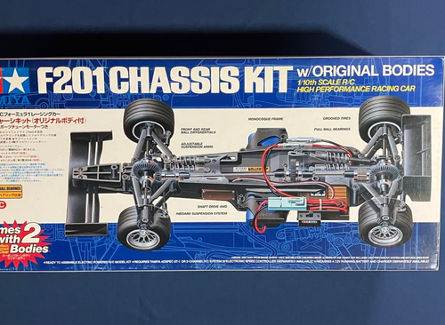 1/10 scale RC High Performance Racing Car F201 Chassis Kit Toy Hobby ...