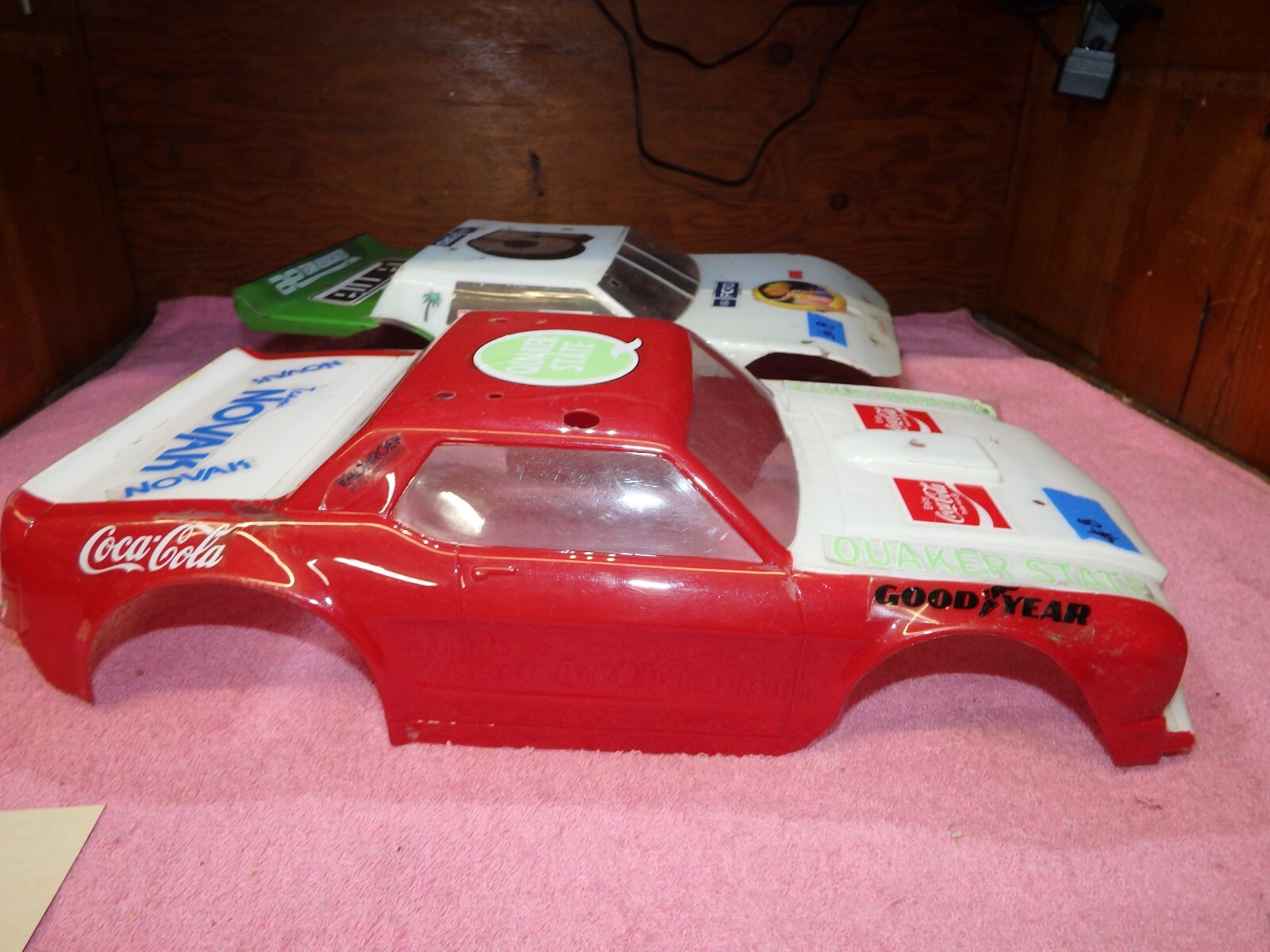 Vintage Parma Daytona RC Lexan Body 1/10 Scale Painted Race Car Plastic ...