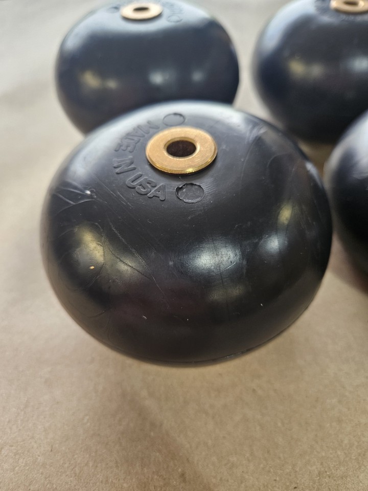 4 Pack Anti-Scalp Wheels with Bushings fits Scag Turf Tiger Cat Cheetah ...