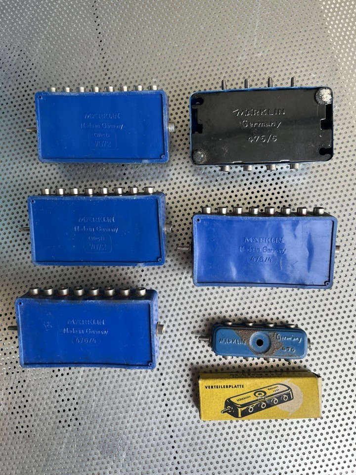 Marklin Vintage Control Panels - Lot includes 7072 475/6 476/4 7069 | eBay