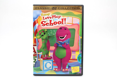 Barney Lets Play School DVD 1999 Classic Collection Tested Very Good | eBay