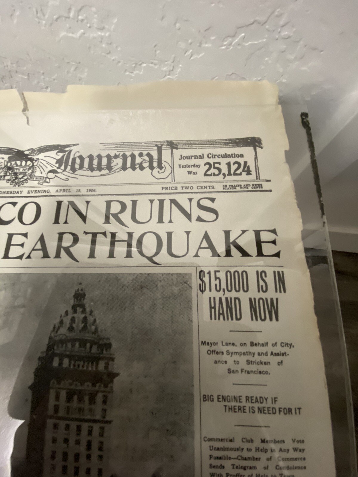 Historic Front Page Newspaper '' The Oregon Journal" 1905- 1906 VOL. IV ...