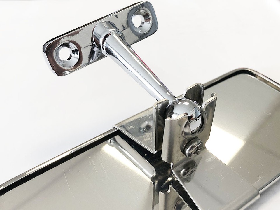 Rear View Mirror Stainless Steel / Chrome Interior AUSTIN HEALEY, COBRA ...