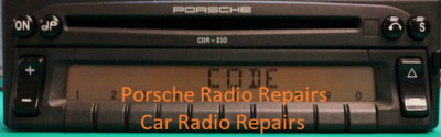 cdr-210 Porsche CDR-210 Radio Repair Service, porsche cdr210. | eBay
