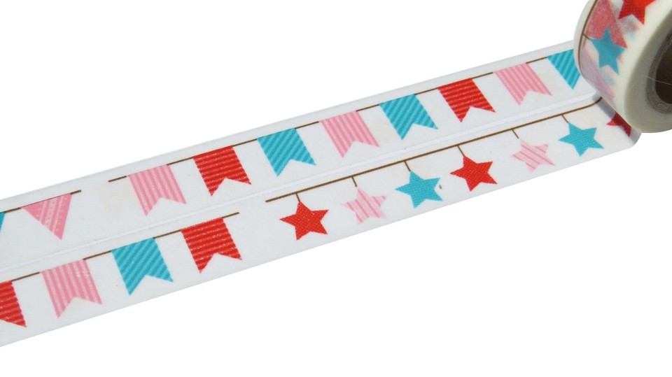 Premium Washi Tape Decorative Craft Paper Masking Sticky Planner Tape ...