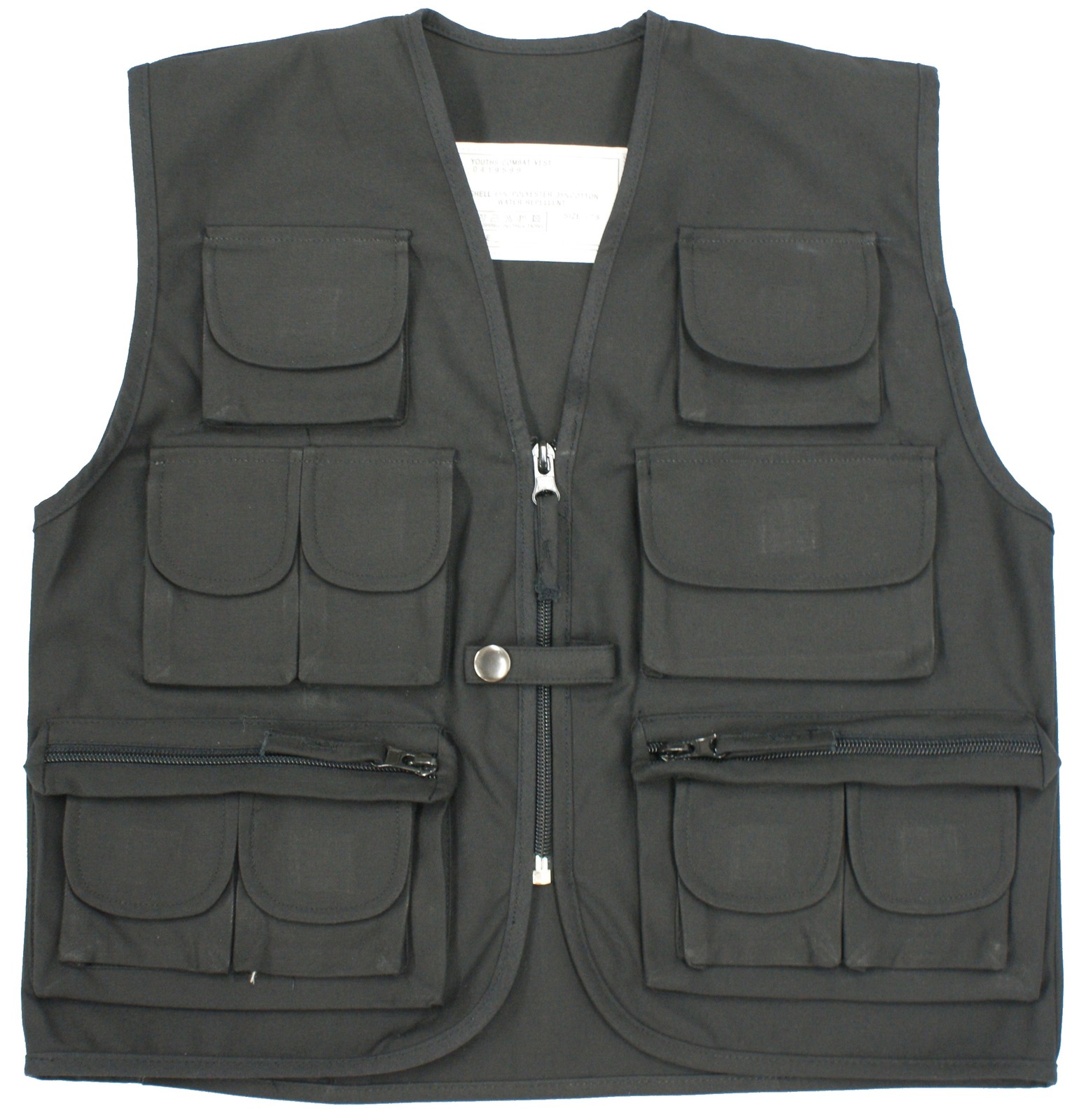 Kids Army Vest Children Cadet Military Top Gun Multi Pocket Waistcoat ...