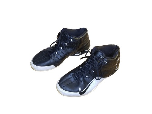 Nike Shox Elevate Zoom Air Men's 12.5 Black White Basketball Shoes ...