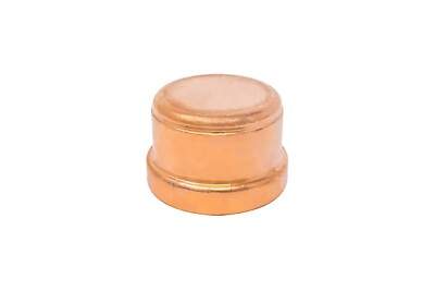 Libra Supply Lead Free 3 inch, 3'', 3-inch Copper Press Cap, P x P ...