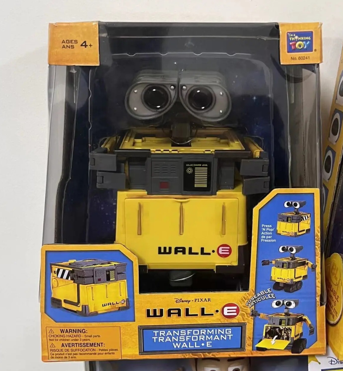 Disney Pixar Wall-e Thinkway Toys Transforming Wall-e Robot | eBay