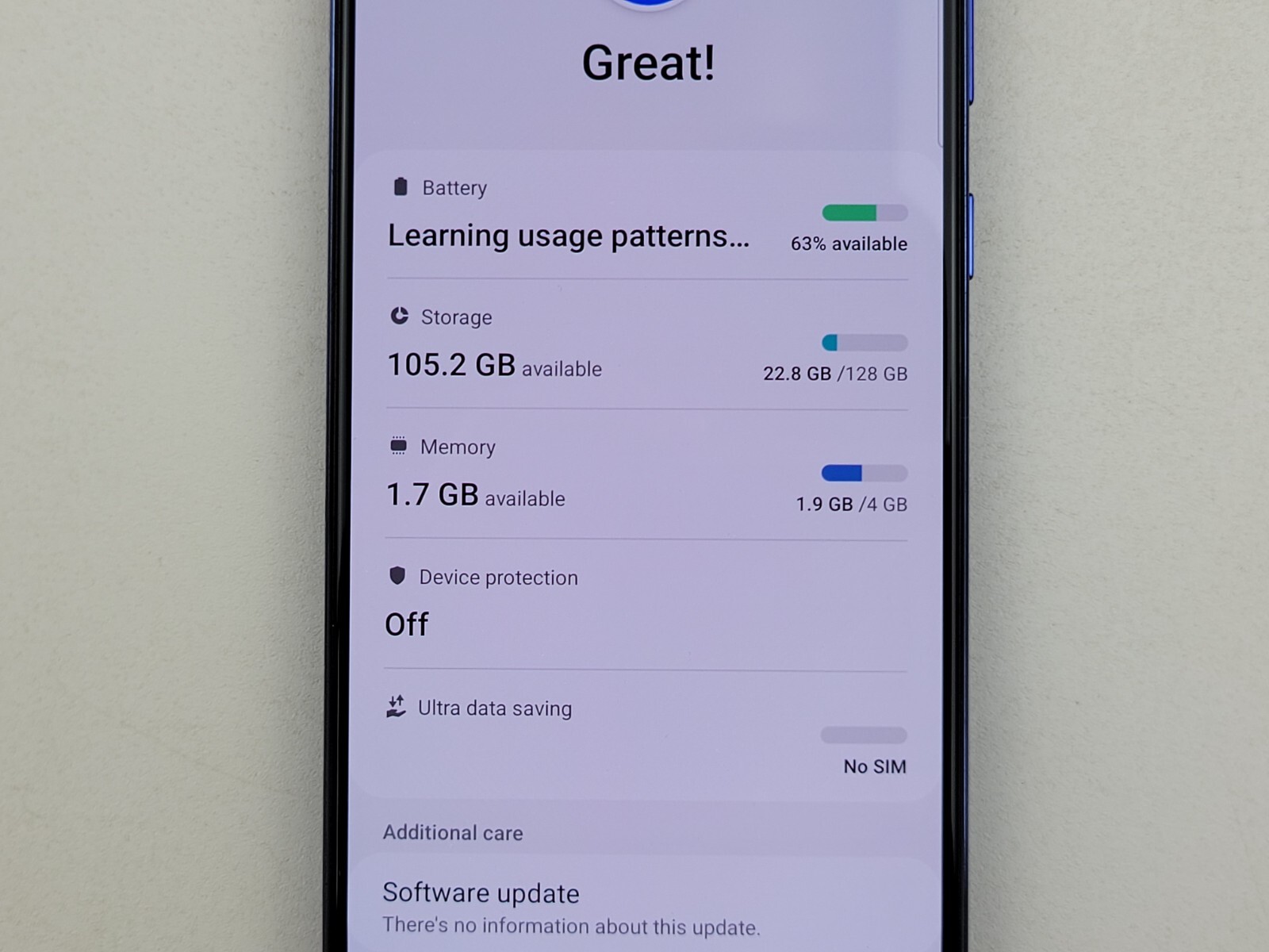 Samsung Galaxy A31 (SM-A315G/DS) 128GB - Blue (GSM Unlocked) Dual SIM ...