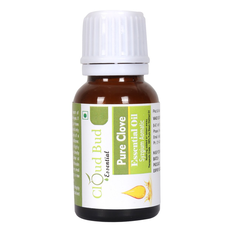 Clove Oil Syzgium Aomatic Fights Cold Flu Alleviate Pain Good For ...