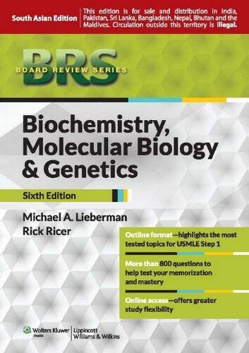 BRS Biochemistry, Molecular Biology, and Genetics: 6th Edition ...
