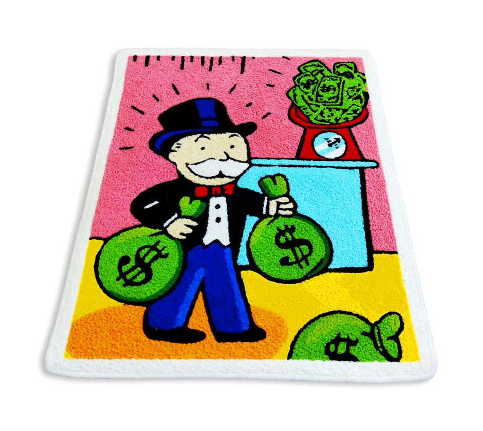 Custom Alec Monopoly Board Game Hypebeast Sneakerhead Floor Mat Carpet ...