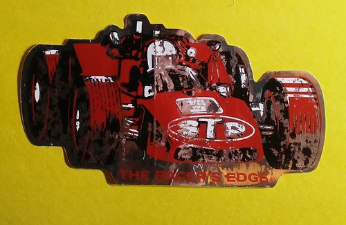 TWO Chrome STP Mario Andretti INDY 500 Stickers NOS | eBay