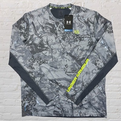Under Armour Fish Pro Shirt Iso-Chill Camo Long Sleeve Fishing UPF Men ...