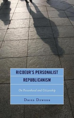 Ricoeur's Personalist Republicanism - 9781498552875 9781498552875 | eBay UK