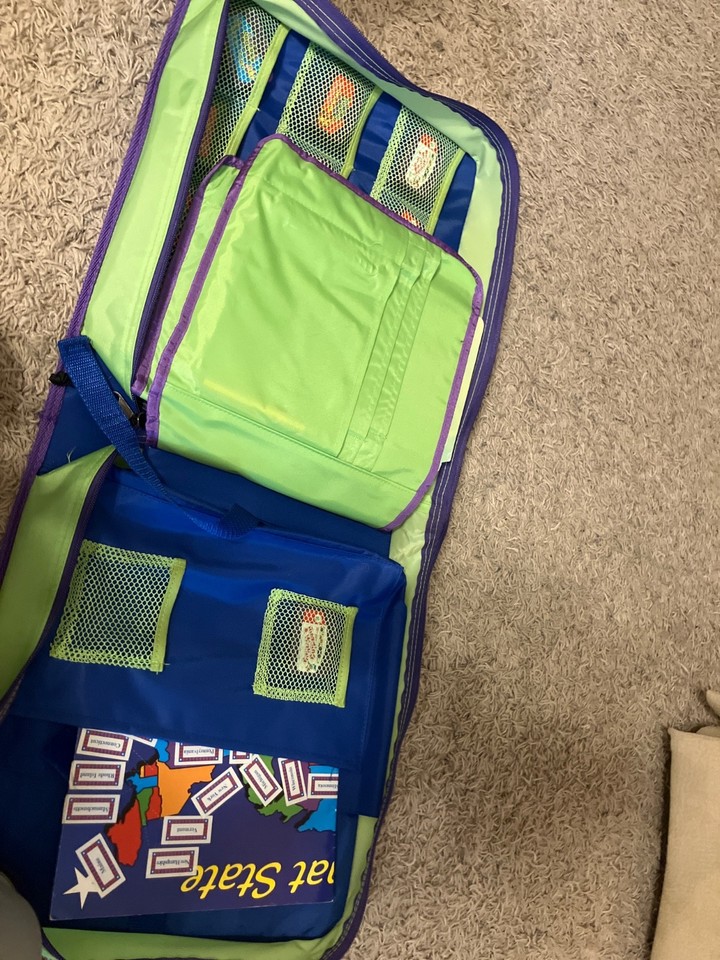leapFrog leap pad case and books. WILL ALLOW OFFERS | eBay