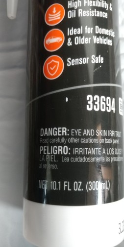 Permatex Right Stuff Gasket Maker 10oz Tube 33694 for sale online | eBay