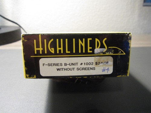 Highliners HO F-Series B Unit, Lot #4 | eBay