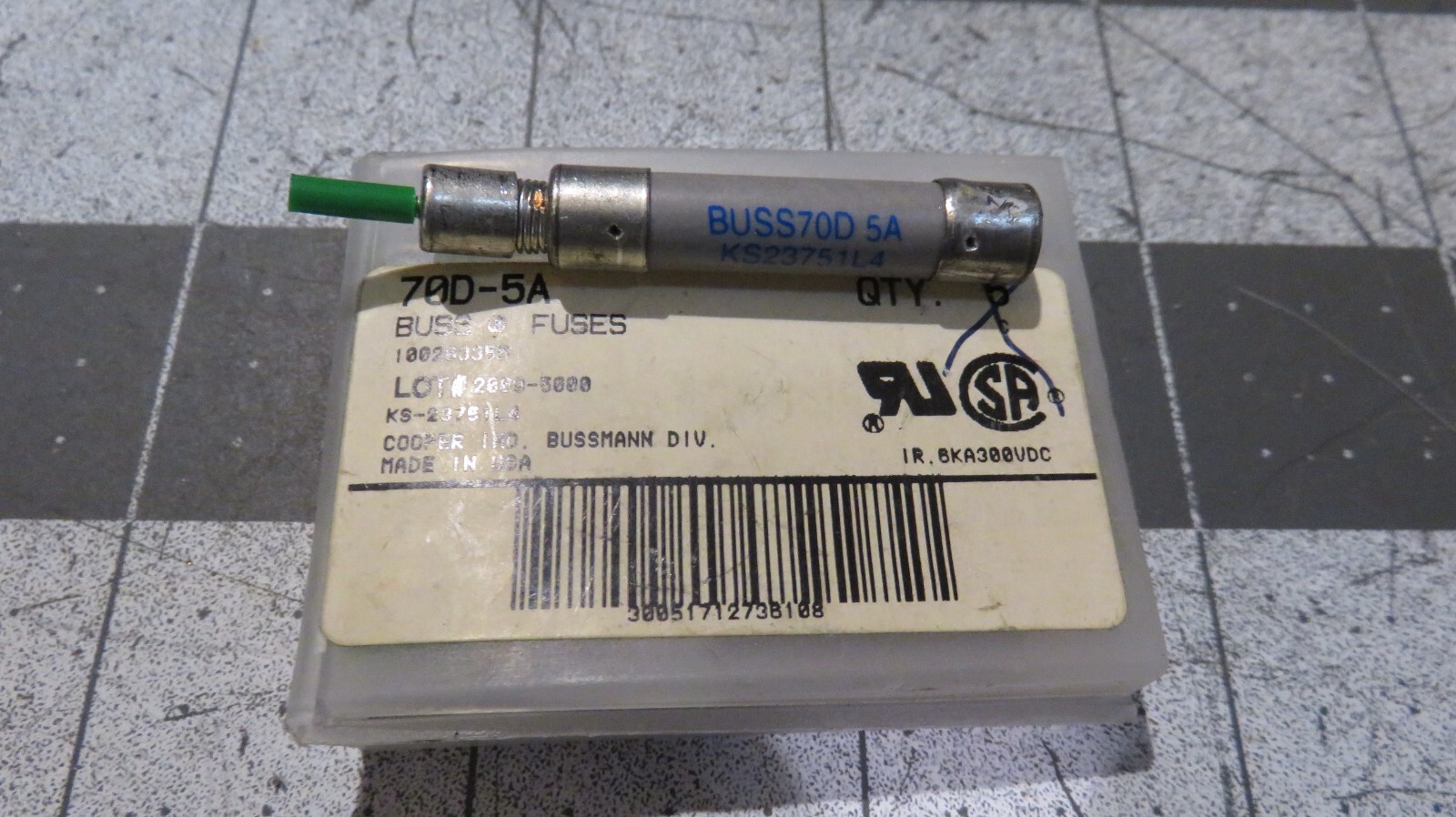 Bussmann 70 Series Telepower Indicating Fuses 70A 70B 70C 70D 70E 70F ...