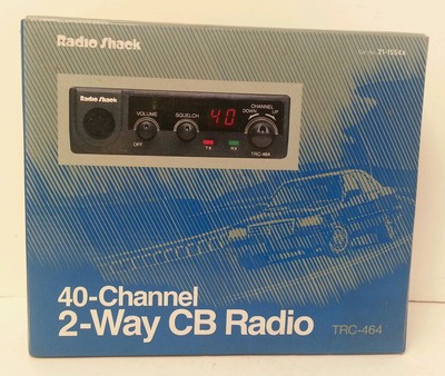 Radio Shack 40 Channel 2 Way CB Radio With Mic TRC-464 Talk | eBay