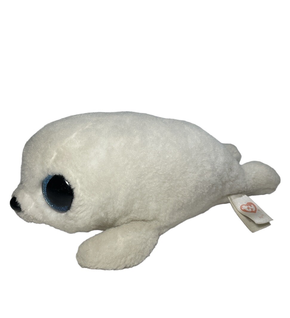 Ty Beanie Boos ICY the Seal 8" MediumPlush Stuffed Animal Toy Glitter ...