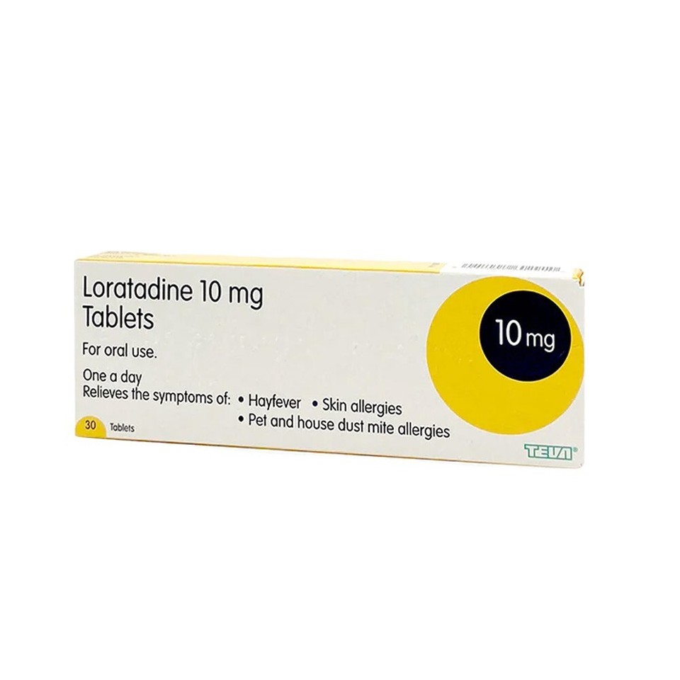 6 Months Supply Loratadine Hayfever & Allergy Relief 10Mg Tablets (30X6 ...