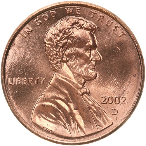 2002 D Lincoln Memorial Cent BU Penny US Coin | eBay