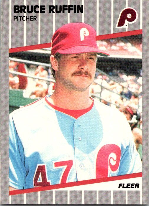 1989 Fleer Baseball 580 Bruce Ruffin | eBay