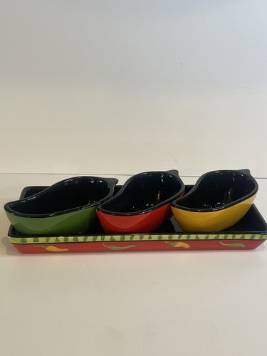 Le Gourmet Chef Chili Peppers 4 Piece Set | eBay