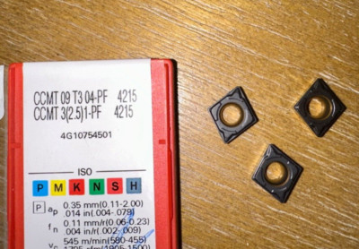 SANDVIK CARBIDE INSERTS CCMT 09 T3 04 PF 4215 QTY 3 | eBay