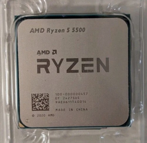 AMD Ryzen 5 5500 6 Core AM4 CPU Twelve-Thread 3.6GHz Processor 65W R5 ...