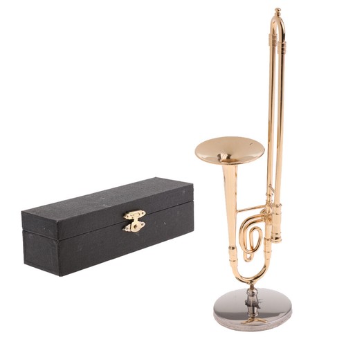 1/6 Trombone Model Miniature Musical Instrument for Action Figures | eBay