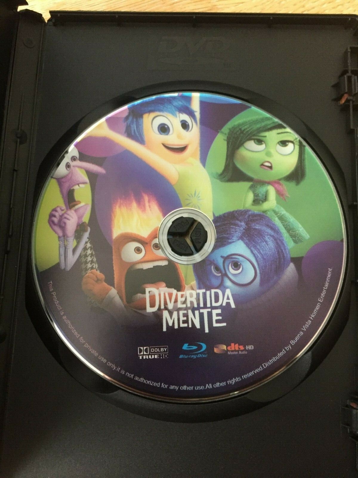 Disney PIXAR Inside Out DVD - Blu- Ray Disc | eBay UK