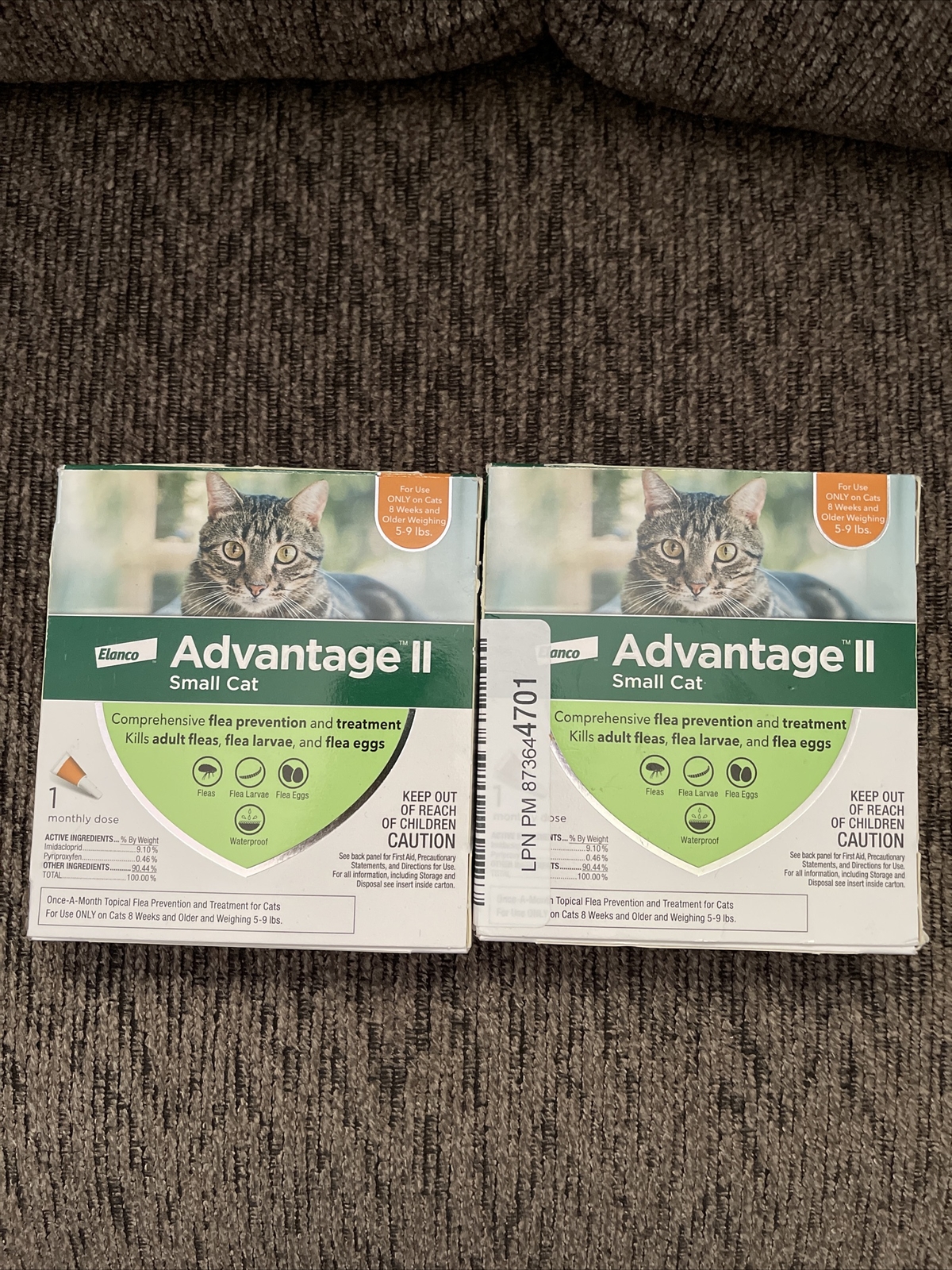 Elanco advantage II small cat 2 doses | eBay